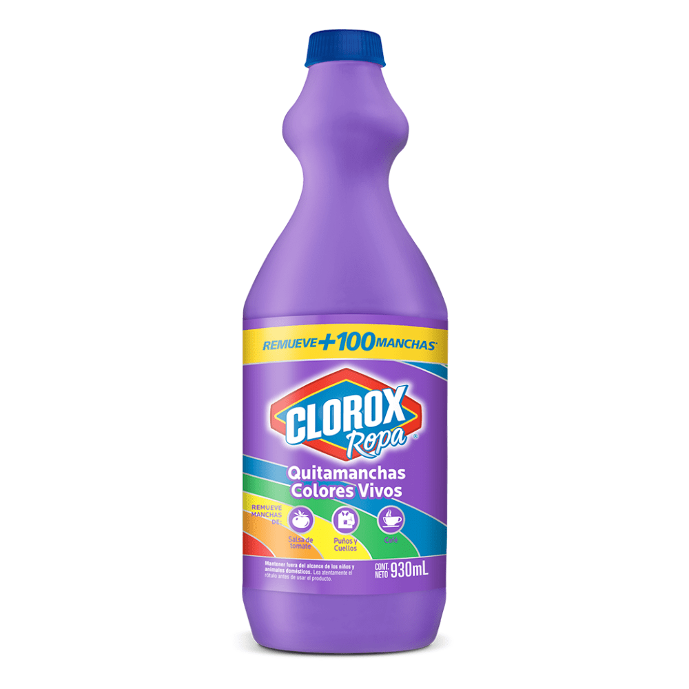 CLOROX ROPA COLOR VIVA QUITAMANCHAS 835ML | La Gran Bodega