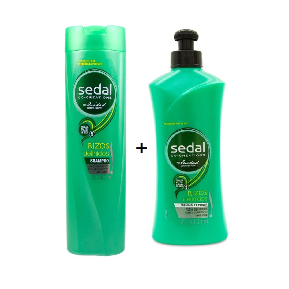 SHAMPOO SEDAL + ACONDIONADOR RIZOS DEFINIDOS PACK 340 ML | La Gran Bodega