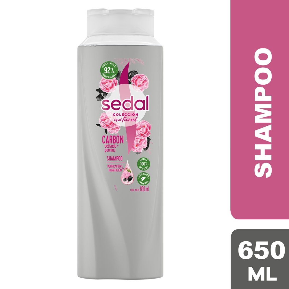 SHAMPOO SEDAL CARBON Y PEONIAS 650ML | La Gran Bodega
