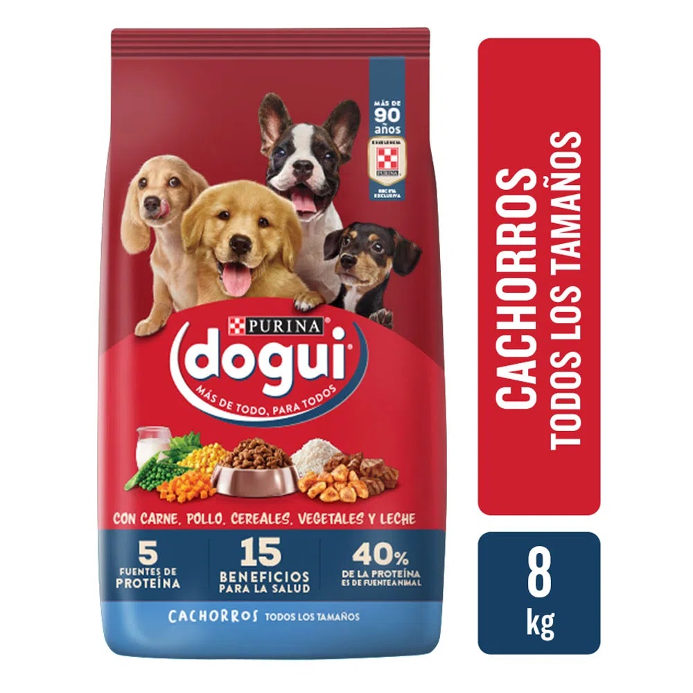 COMIDA PARA PERROS DOGUI CACHORROS 8 KG | La Gran Bodega