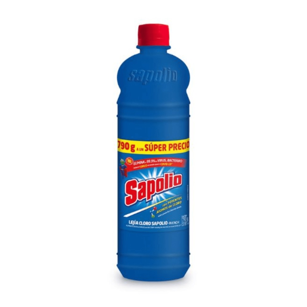 LEJÍA CLORO SAPOLIO BLEACH 790 GR | La Gran Bodega