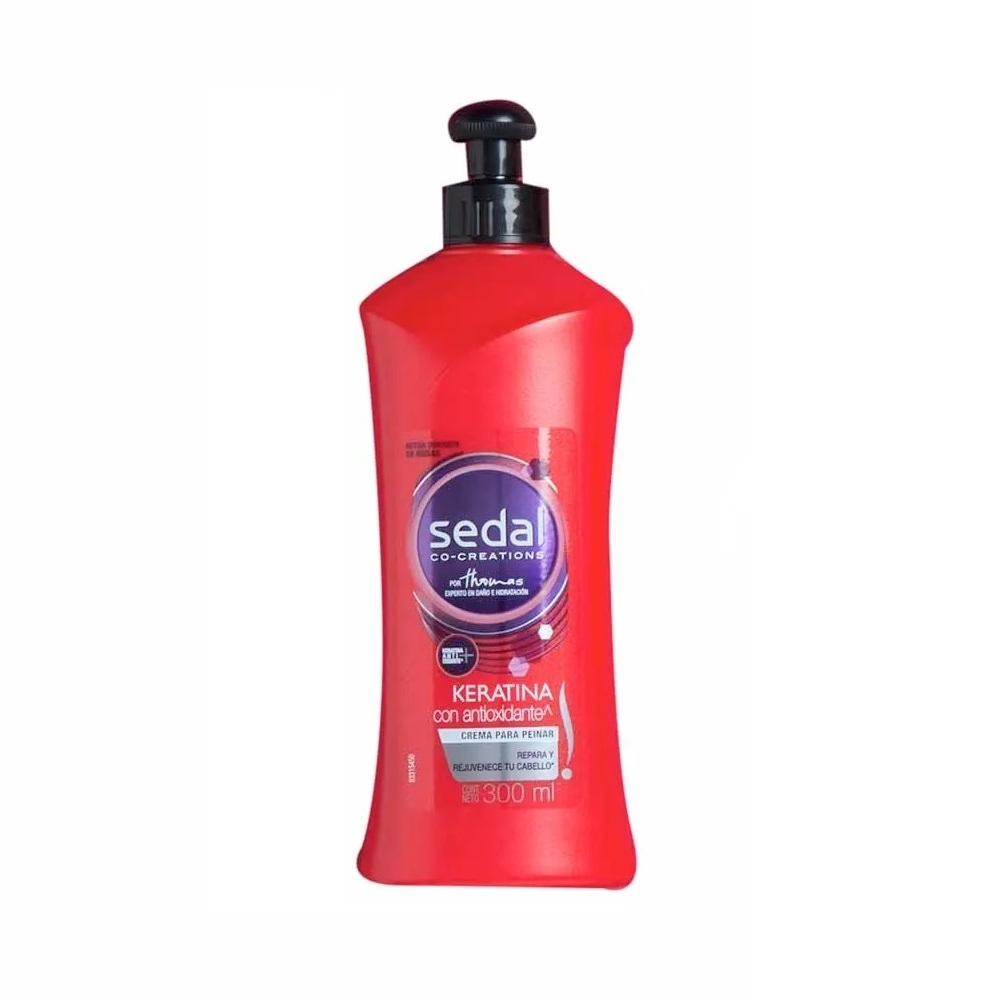 CREMA PARA PEINAR SEDAL KERATINA C/ ANTIOXIDANTE 300 ML | La Gran Bodega