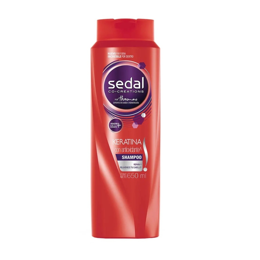 SHAMPOO SEDAL KERATINA CON ANTIOXIDANTE 650 ML | La Gran Bodega