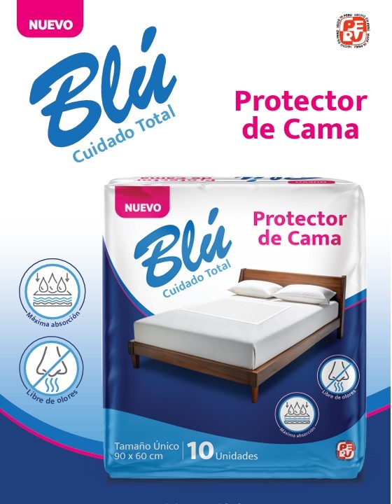 BLU PROTECTOR DE CAMA 10UND 90X60 | La Gran Bodega